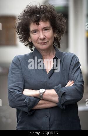 STOCKHOLM 20200227 British author writer Jeanette Winterson. Picture ...