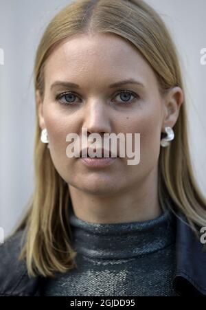 Portrait of Emma Frans, postdoctoral researcher in medical epidemiology ...