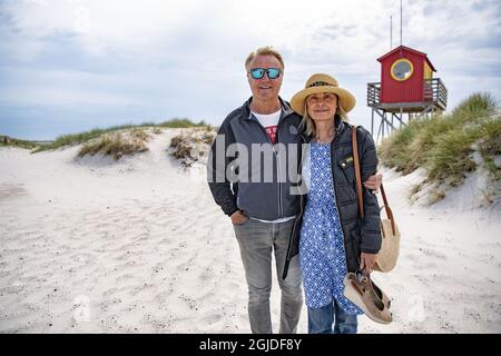 Exclusive - Malin Akerman's father Magnus Akerman with his wife Vera ...
