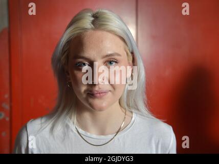 Swedish actress Sofia Kappel who stars in the film "Pleasure". Photo ...