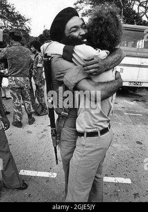 Soldier from Angola Stock Photo - Alamy