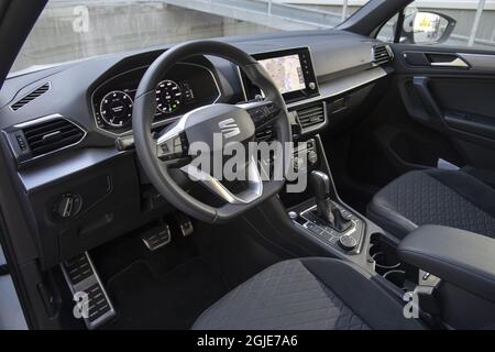 Seat Tarraco TSI e-Hybrid, interior Photo: Anders Wiklund / TT / code ...