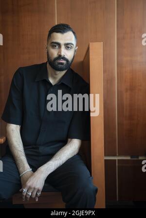 Actor and director Alexander Abdallah, who plays Salim in the Netflix ...