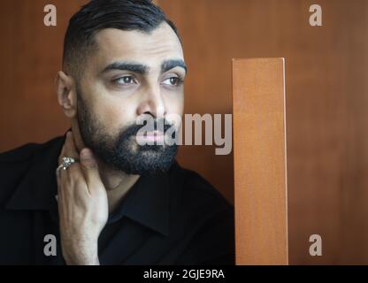 Actor and director Alexander Abdallah, who plays Salim in the Netflix ...