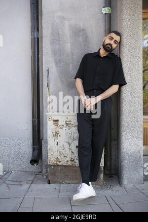 Actor and director Alexander Abdallah, who plays Salim in the Netflix ...