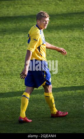 Swedish national soccer team player Tobias Linderoth during the ...