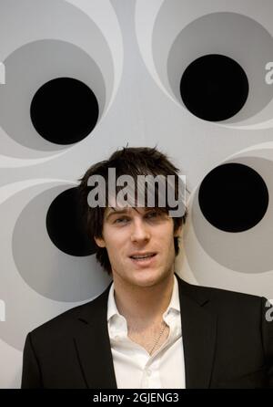 Jonas Altberg alias Basshunter the Swedish singer DJ and pop artist ...