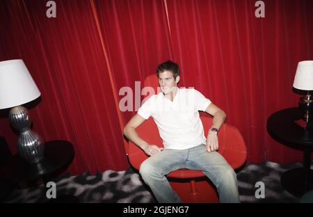 Jonas Altberg alias Basshunter the Swedish singer DJ and pop artist ...