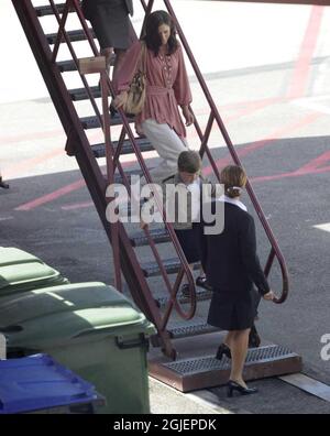 Prince Christian and Crown Princess Mary after Prince Christian's ...