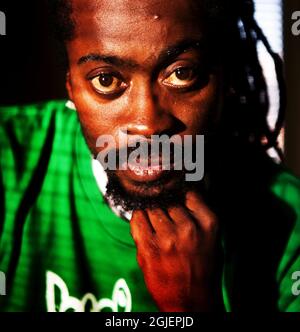 Jamaican reggae artist Beenie Man, Anthony Moses Davis photographed in ...