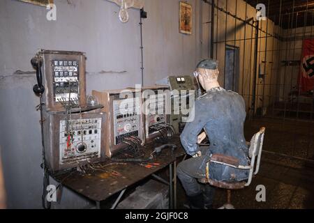 Mamerki, Poland - July 20, 2021: Mamerki bunker complex; general ...