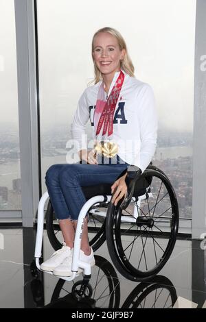 Paralympic Gold Medal-Winning swimmer Mallory Weggemann, visits the ...