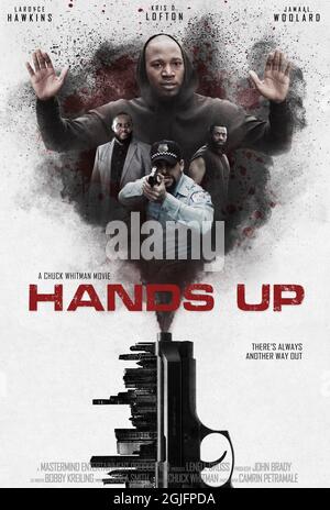 HANDS UP, poster, clockwise from top: Kris D. Lofton, LaRoyce Hawkins ...