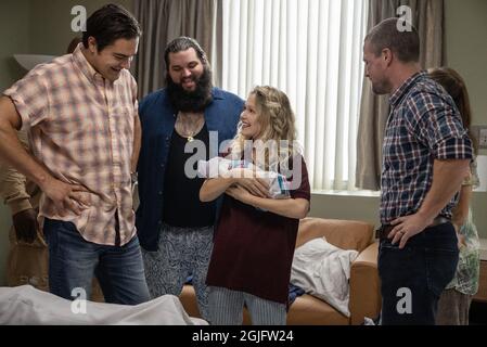 HEELS, from left: Duke Davis Roberts, Robby Ramos, Kelli Berglund ...