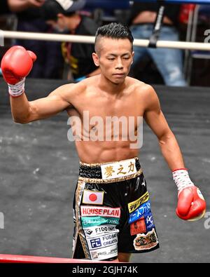 Tokyo, Japan. 9th Sep, 2021. (R-L) Yoshiki Takei, Azusa Takeda Boxing ...