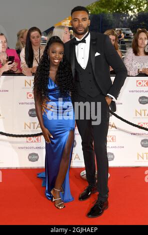 London, UK. Tyler Cruickshank and Kaz Kamwi at the The Daily Mirror ...