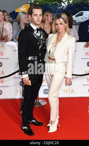 Ethan Alexander Allington and Sarah Elizabeth J Lovegrove attending the ...