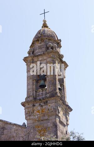 Town of Cambados, typical town of Galicia, Spain. Monumental village ...