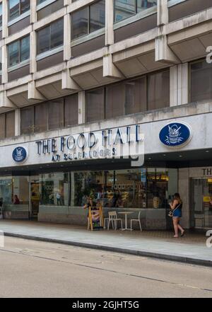 Selfridges food hall London, UK, September 20, 2019: inside a ...