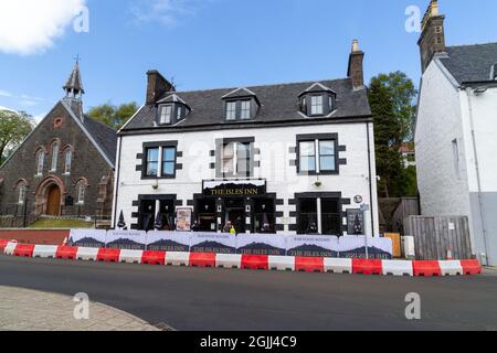 The Isles Inn Pub, Portree, Isle of Skye, Scotland, UK Stock Photo - Alamy
