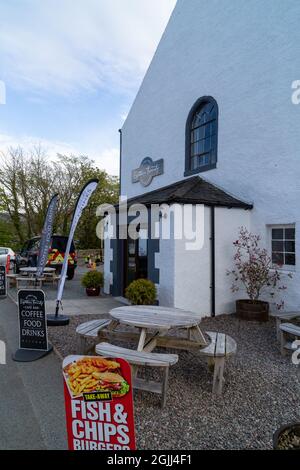 Isle of Skye, pub and restaurant Eighteen Twenty in the capital Portree ...