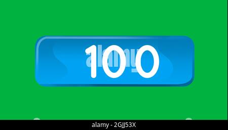 Numbers counting up 4k Stock Photo - Alamy