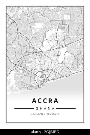Aerial view of the city of Accra, Ghana Stock Photo - Alamy