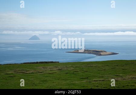 Ailsa Craig, Isle Scotland Stock Photo - Alamy