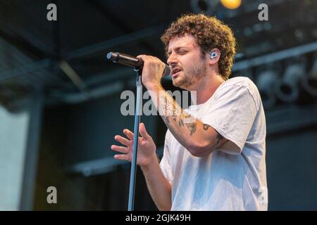 Grandson (Jordan Edward Benjamin) during the Summerfest Music Festival ...