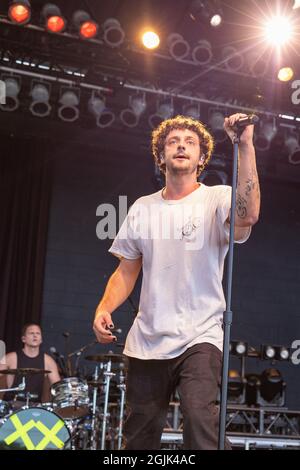 Grandson (Jordan Edward Benjamin) during the Summerfest Music Festival ...