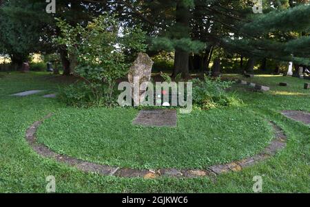 Spring Green, Wisconsin, USA. 28th Aug, 2021. Unity Chapel, across from ...
