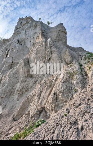 The Scarborough Bluff is an escarpment located along the eastern ...