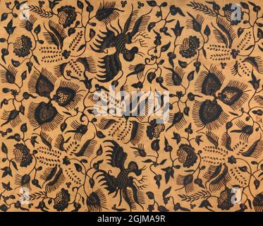 Yogyakarta, Java, Indonesia. Batik Textile Design Stock Photo - Alamy