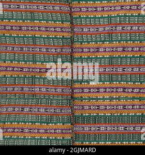 Wrap around ikat decorated skirt as used in Almolonga, Dept of ...
