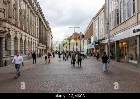 Long Row, Nottingham Stock Photo - Alamy
