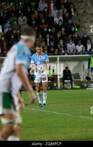 Maxime Lafage of Vannes during the French championship Pro D2 rugby ...