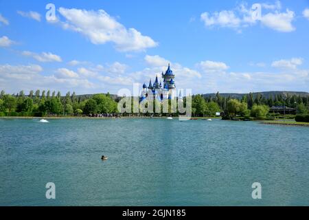 July 22, 2021-Eskişehir, Turkey: Fairy Tale Castle. In Sazova Science ...