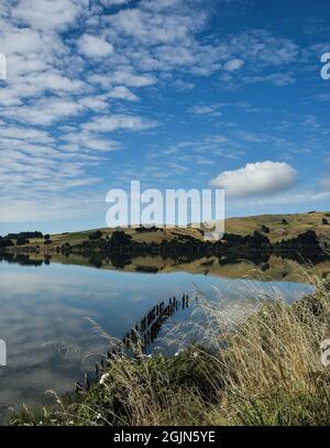 lake caitlin new zealand Stock Photo - Alamy