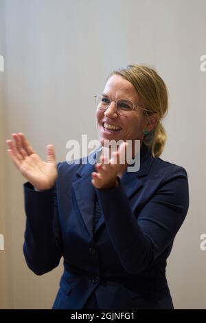 Oestrich Winkel, Germany. 11th Sep, 2021. Martin Böhm, new Rector of the European Business ...