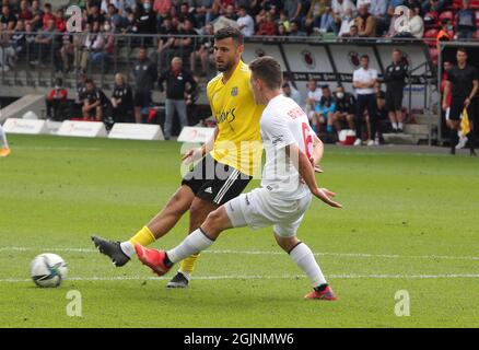 Cologne, Germany. 11th Sep, 2021. firo: 11.09.2021 Soccer: Fuvuball ...