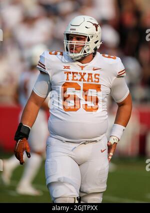 September 11, 2021, Fayetteville, Arkansas, USA: Texas Longhorns ...