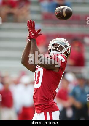 September 11, 2021, Fayetteville, Arkansas, USA: Texas Longhorns ...