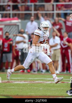 September 11, 2021, Fayetteville, Arkansas, USA: Texas Longhorns ...