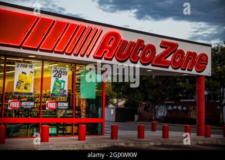 An Autozone auto parts store in Modesto California USA Stock Photo - Alamy