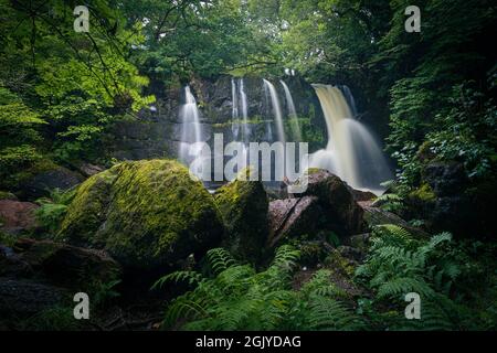 Musdale Waterfall, Near Oban, Argyll and Bute, Scotland Stock Photo - Alamy