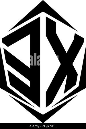 Initial EX Letter Linked Logo. Creative Letter EX Modern Business Logo ...