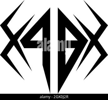 PB initial logo cool and stylish concept for esport or gaming logo as ...