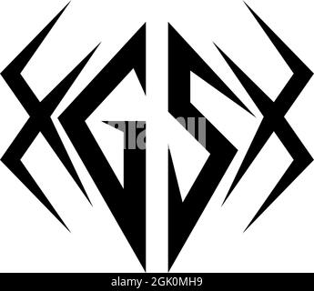 GS initial logo cool and stylish concept for esport or gaming logo as ...
