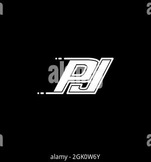 Initial Letter PJ Logo Design Vector Template. PJ Letter Logo Design ...
