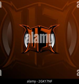 Initial UC letter Logo Design vector Template. Abstract Script Letter ...